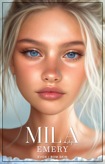 Second Life Marketplace - .MILA. Emery Skin [Praline] LELUTKA EVOX